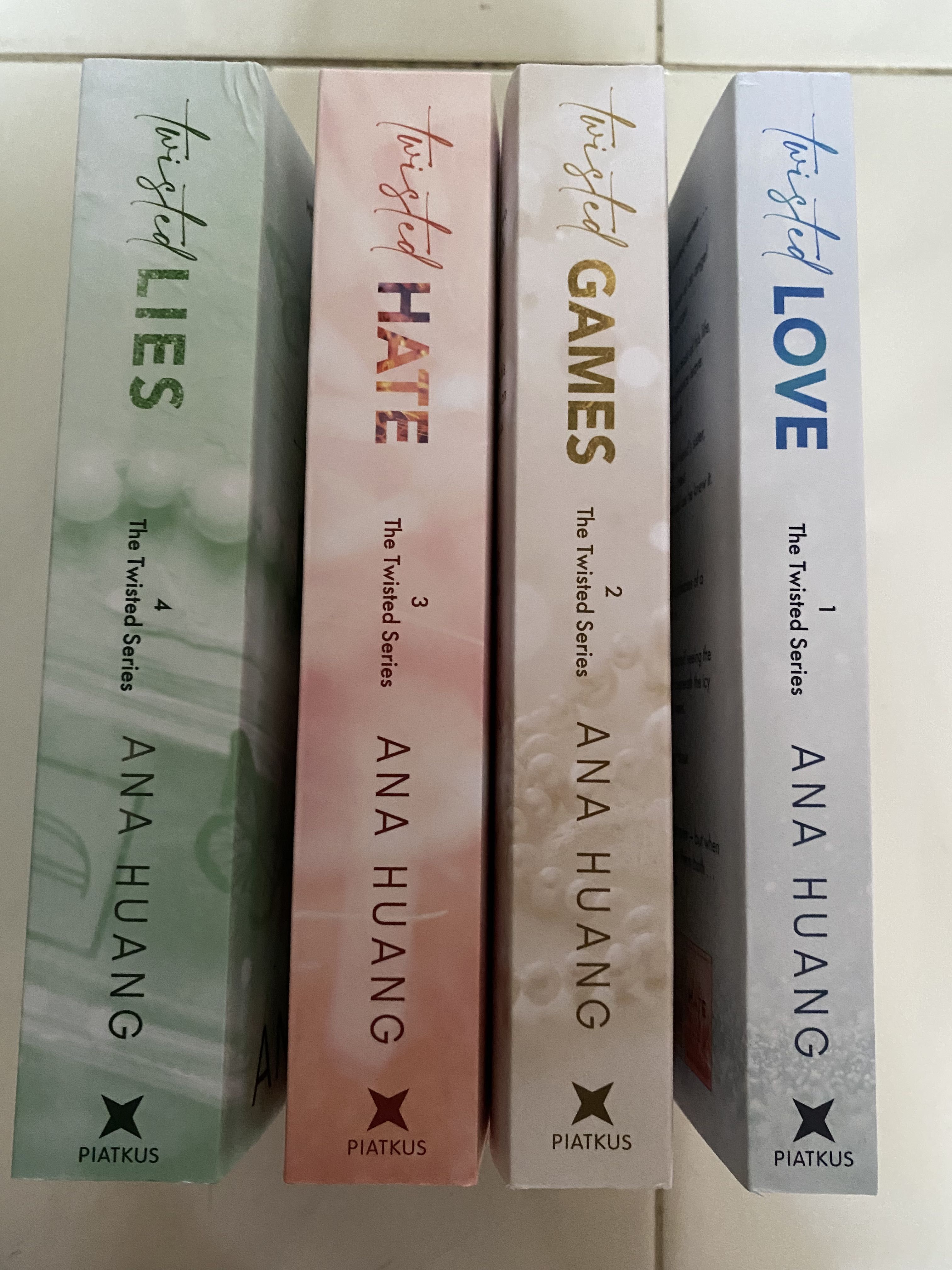 Twisted Series Books Collection Set Twisted Love Twisted