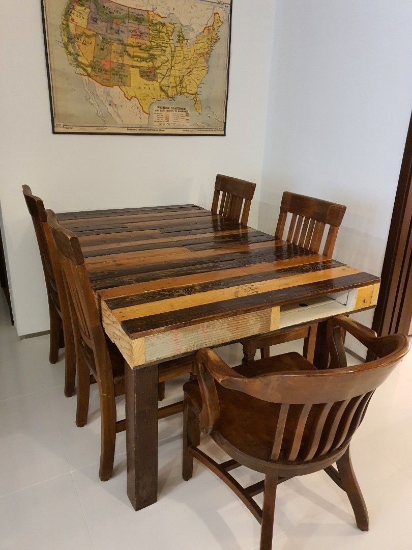 Unique custom table, Furniture & Home Living, Furniture, Tables & Sets ...