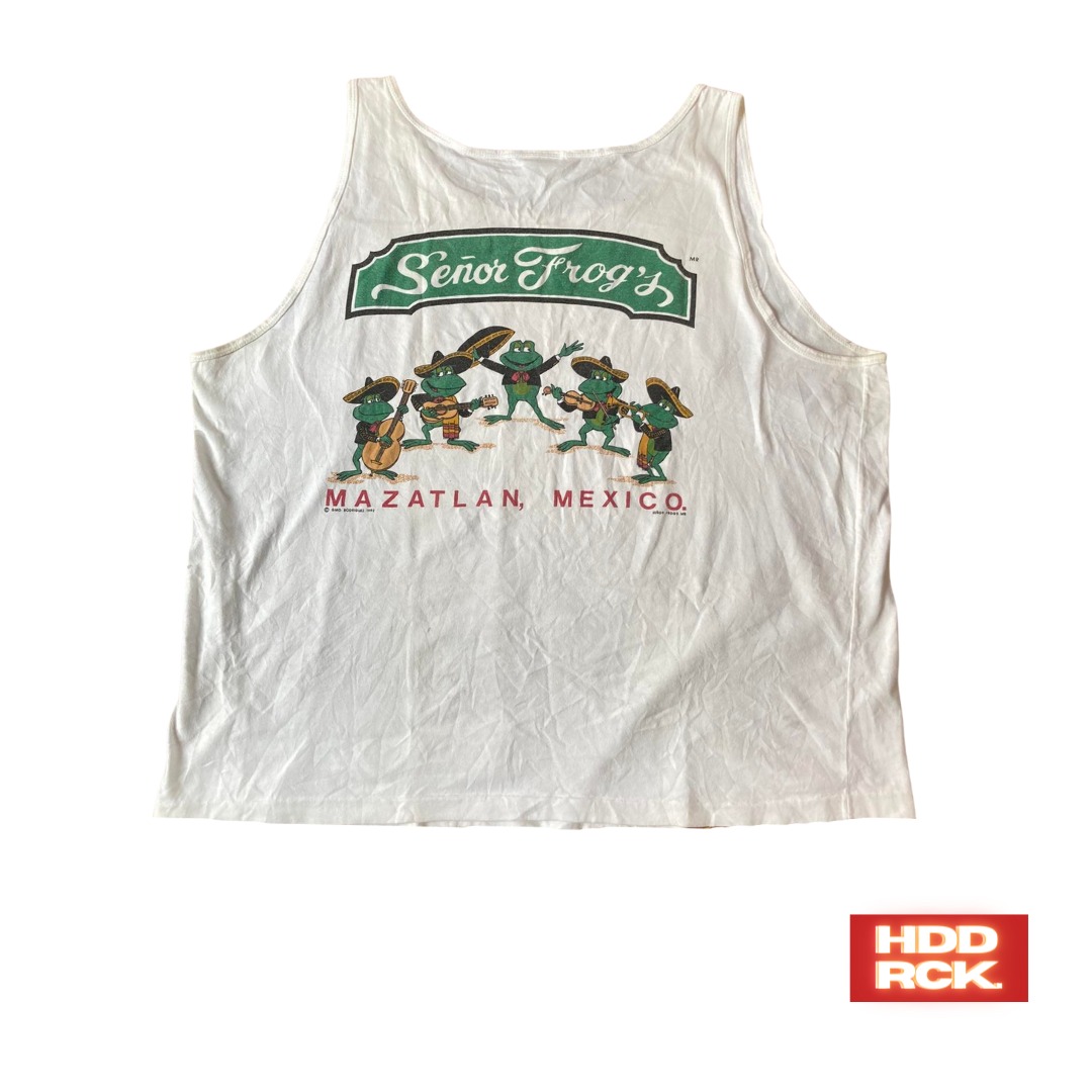 Vintage 90's Senor frogs tank top, Women's Fashion, Tops, Sleeveless on ...