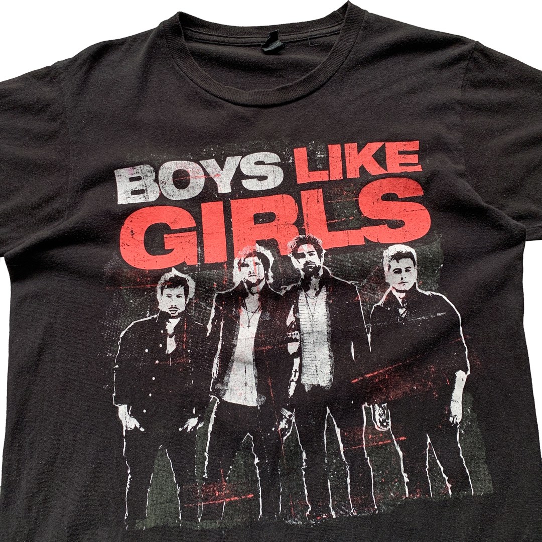 Vintage Boys Like Girls Band Tee Shirt, Men's Fashion, Tops & Sets ...