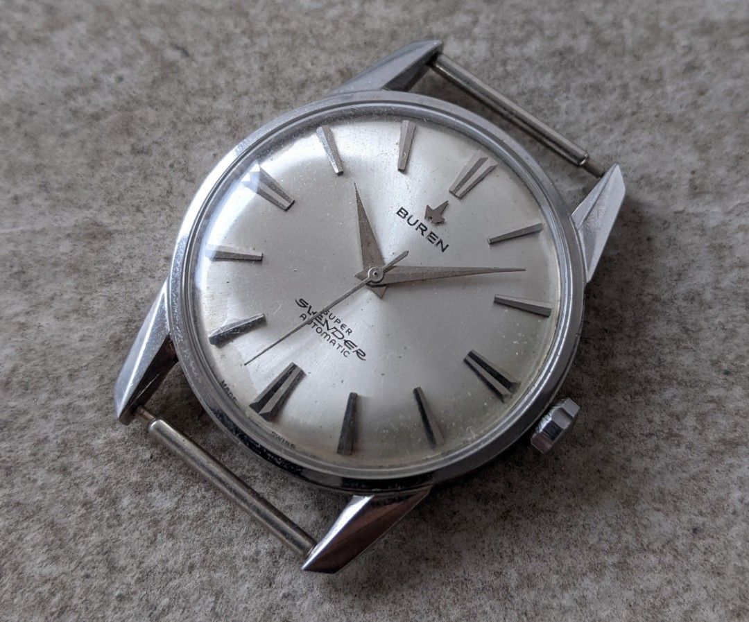 Vintage Buren Super Slender Automatic, Men's Fashion, Watches ...