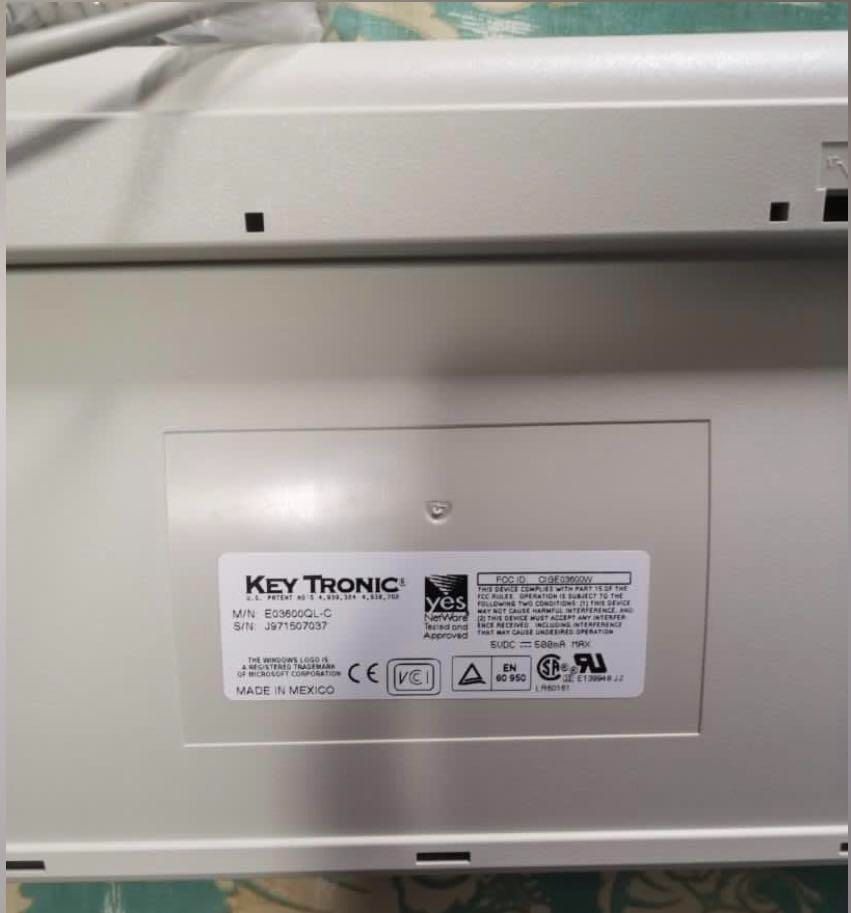 Vintage keyboard KEYTRONIC (Brand new), Computers & Tech, Parts ...