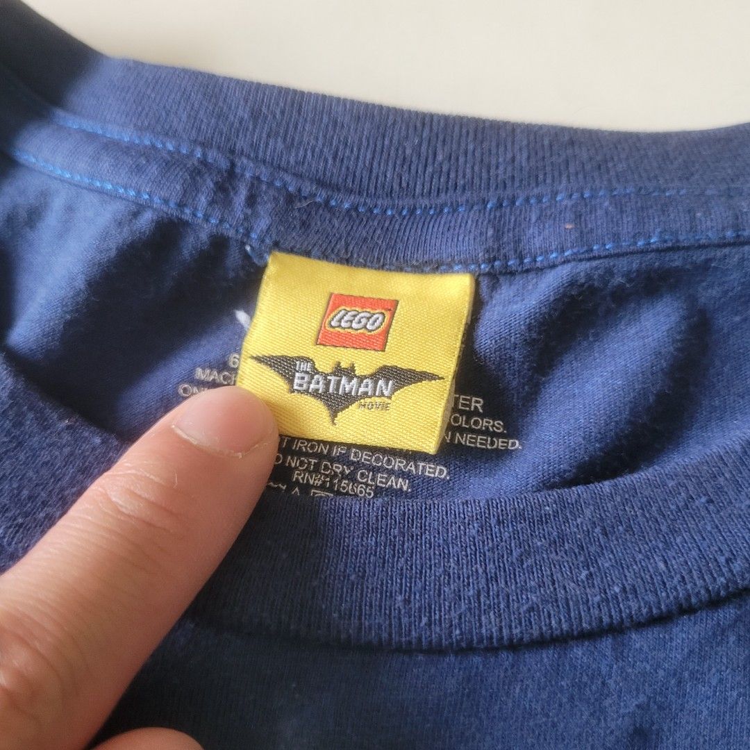 Vintage Lego The Batman Movie Ringer Tee, Men's Fashion, Tops & Sets ...