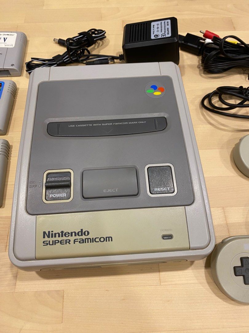 Vintage Nintendo Super Famicom Set complete with games ( SFC / SNES ...