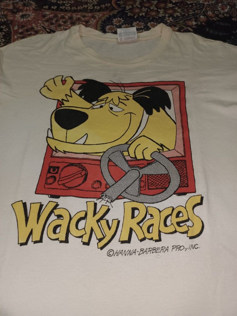 Wacky Races Vtg, Men's Fashion, Tops & Sets, Tshirts & Polo Shirts on ...