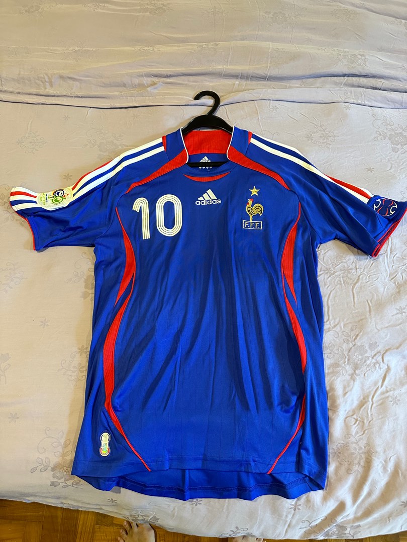 World Cup 2006 France Jersey, Men's Fashion, Activewear on Carousell