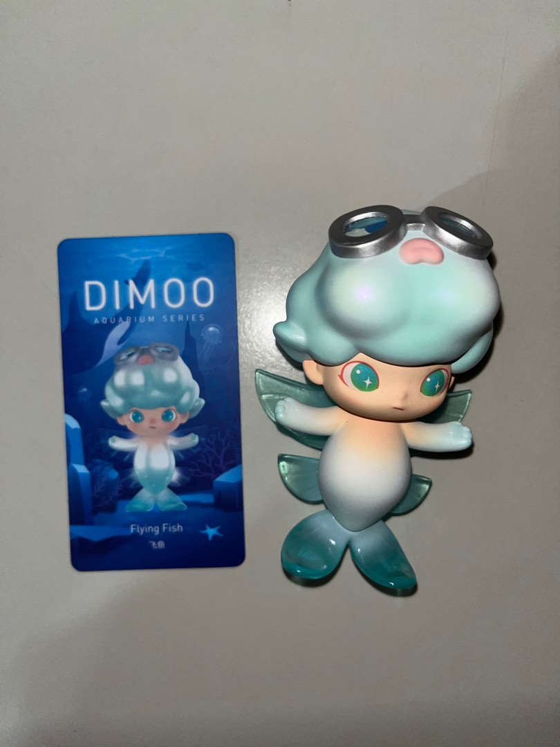 WTS Popmart Dimoo Aquarium Flying Fish, Hobbies & Toys, Toys & Games on ...