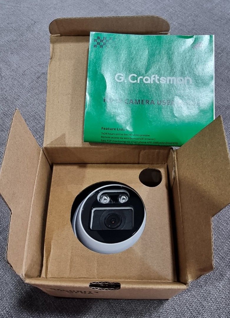 XMeye 5Mp IP Camera, Furniture & Home Living, Security & Locks ...