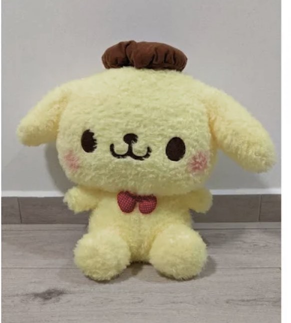 XXL pompom purin plush, Hobbies & Toys, Toys & Games on Carousell