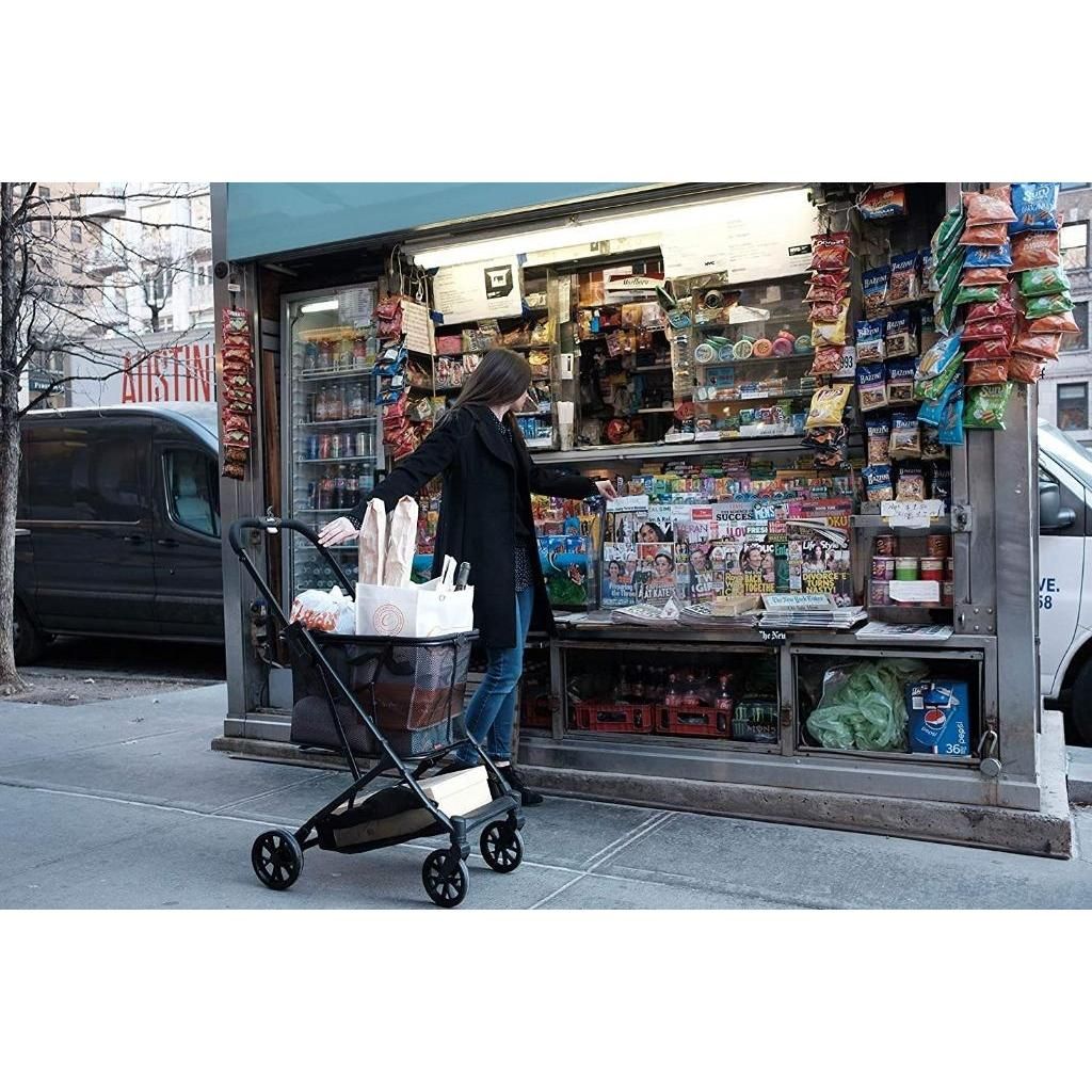 [YBR] Joovy USA Boot Lightweight Shopping Cart with Reusable, Removable ...