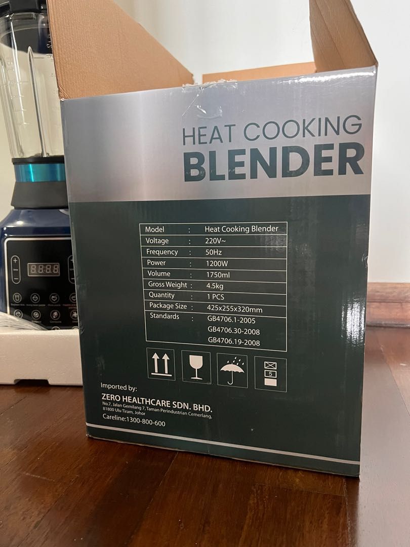 Zero multifunction Heat Cooking Blender, TV & Home Appliances, Kitchen ...