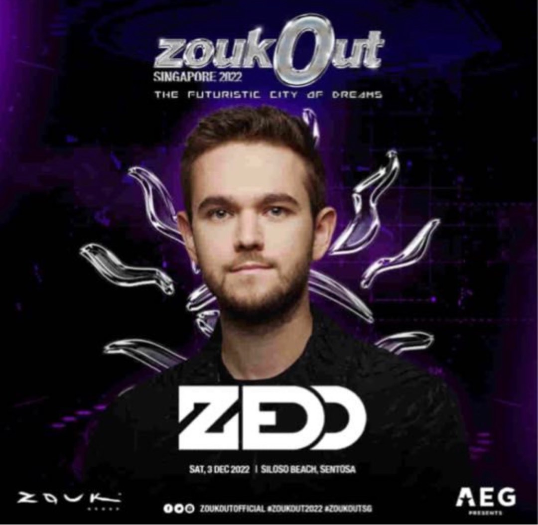 Zoukout ticket, Tickets & Vouchers, Event Tickets on Carousell