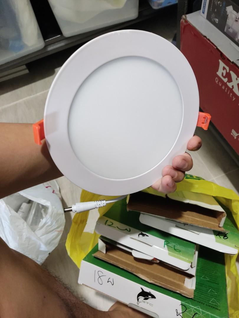 12w concealed ceiling light with led driver, Furniture & Home Living ...