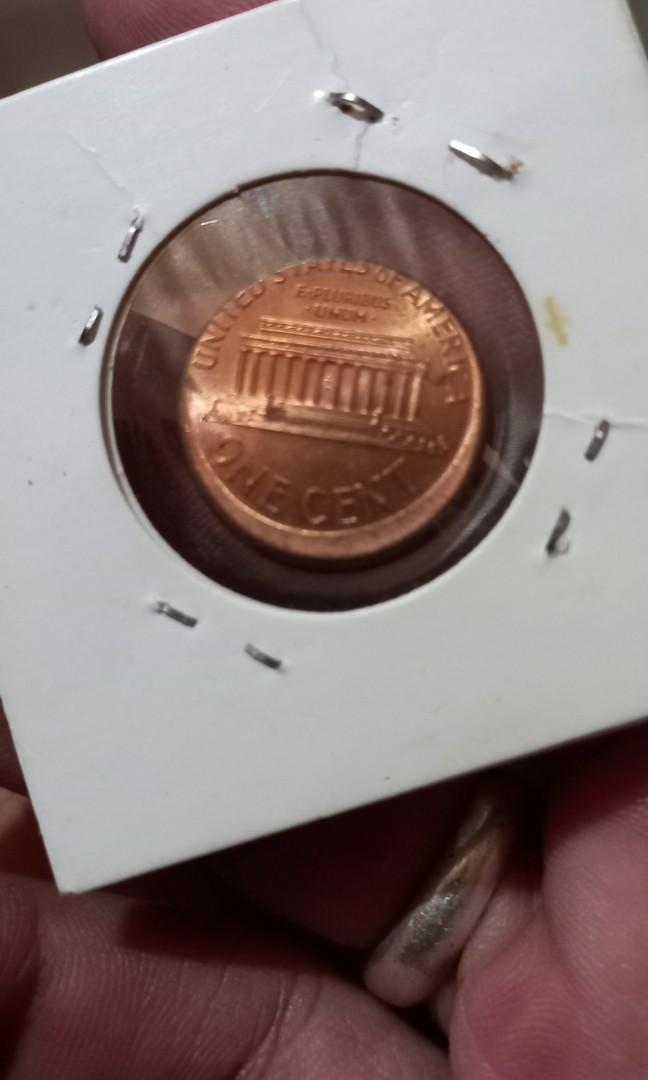 2001 lincoln penny genuine error, Hobbies & Toys, Memorabilia & Collectibles, Currency on Carousell