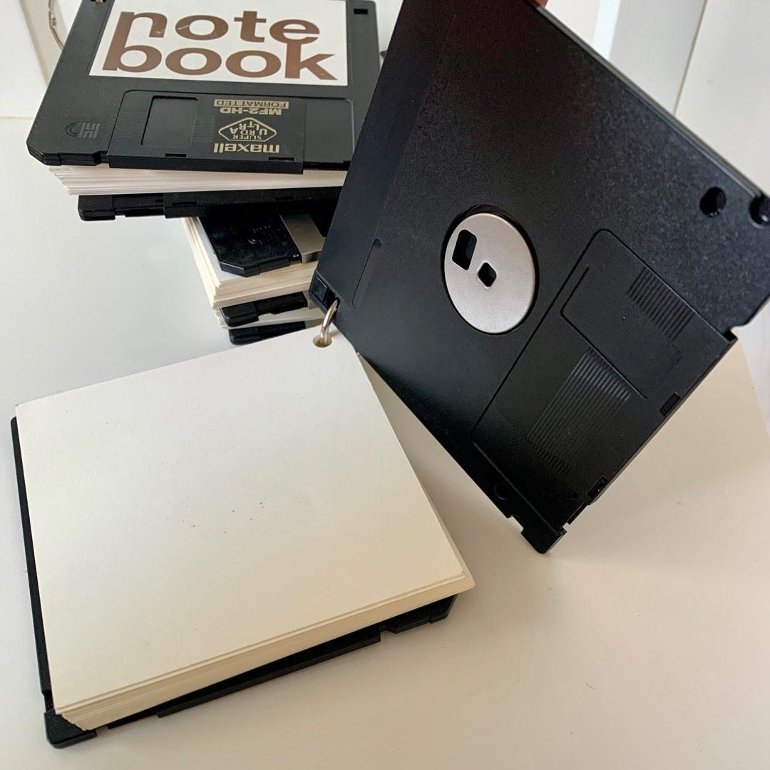 3½-inch floppy disks Notebook/Memo, Hobbies & Toys, Memorabilia & Collectibles, Vintage ...