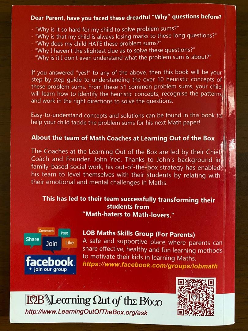 LOB Math Learning Out of the Box - 51 Must Know Problem Sums for P3 ...