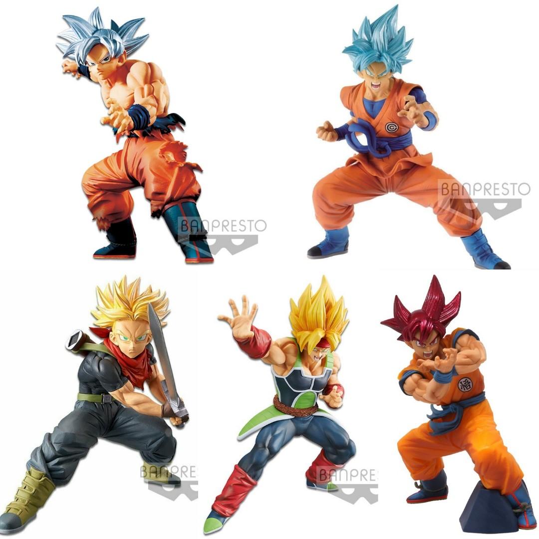 [5 for $60] Dragonball - Maximatic UI Goku, Heroes Transcendence SSGSS ...
