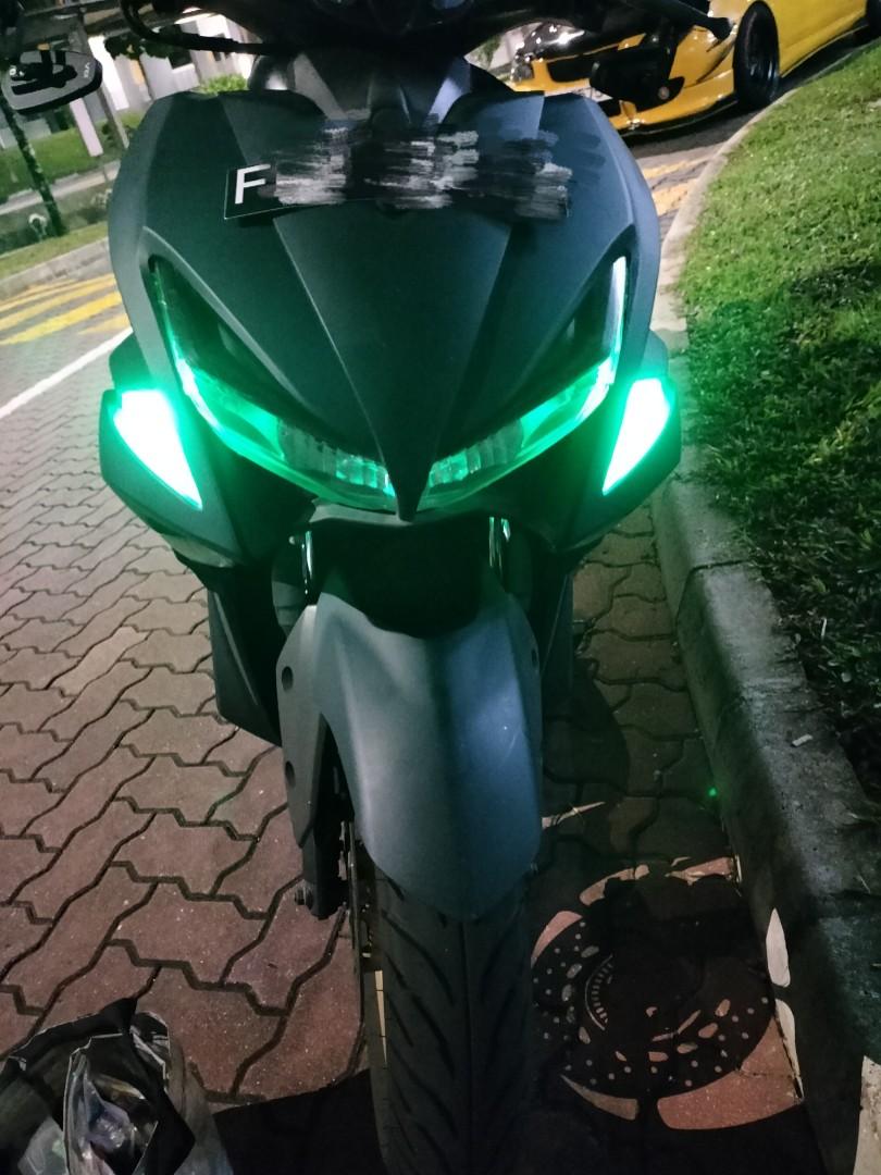 Aerox T10 led light $2.50, Motorcycles, Motorcycle Accessories on Carousell