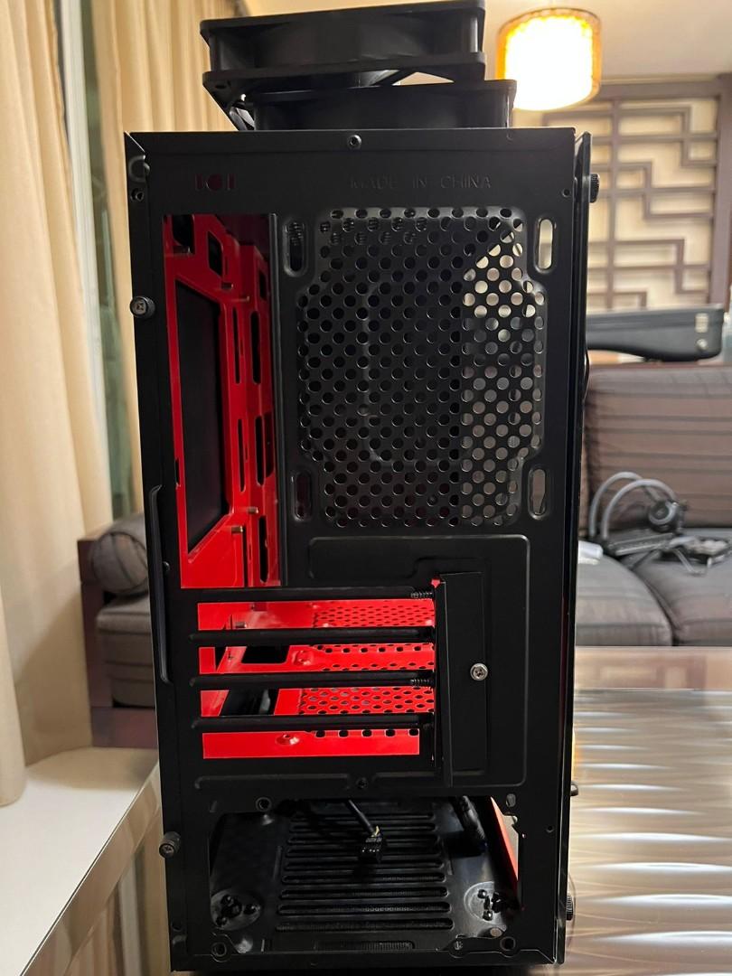 Aftershock tecware nexus m black red pc case, Computers & Tech, Parts ...