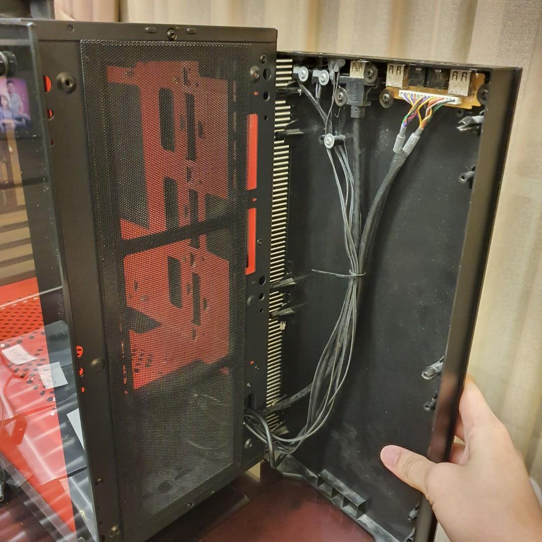 Aftershock tecware nexus m black red pc case, Computers & Tech, Parts ...