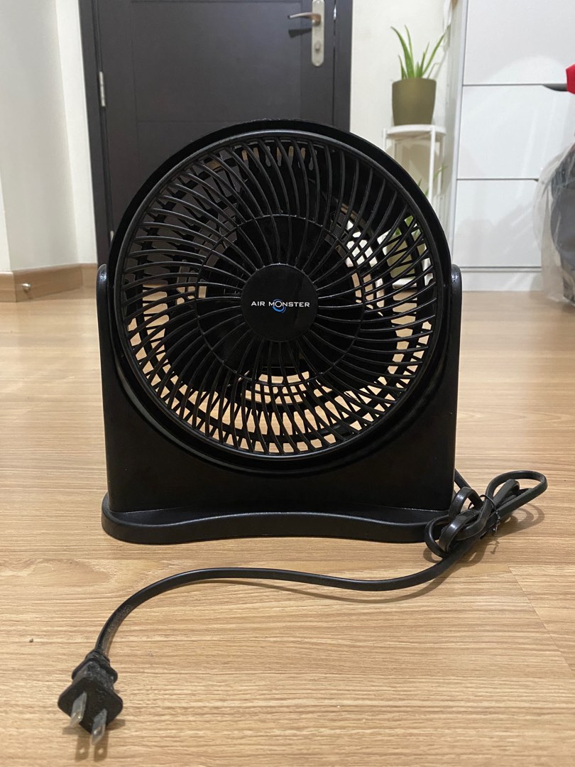 Air Monster 8" Portable Power Air Circulator Mini Fan 3 speed Wall ...