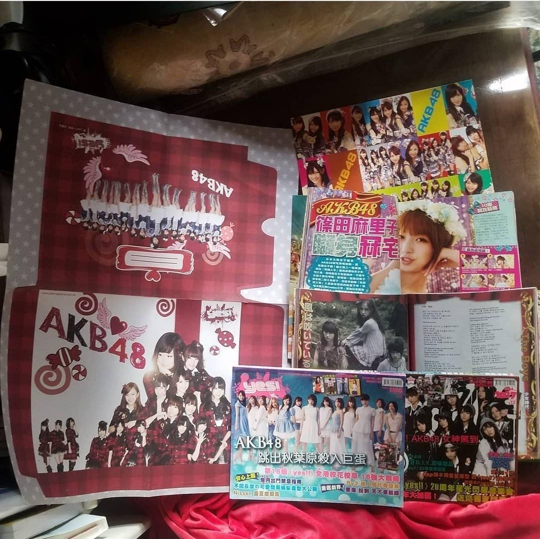 【AKB48】poster AKB Yes Poster yes雜誌 #前田敦子 #渡邊麻友 #筱條麻里子, 興趣及遊戲, 收藏品及紀念品 ...