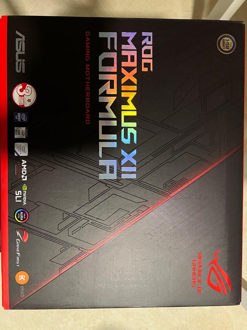 ASUS ROG Maximus XII Formula Z490 (WiFi 6) LGA 1200 (Intel 10th Gen ...
