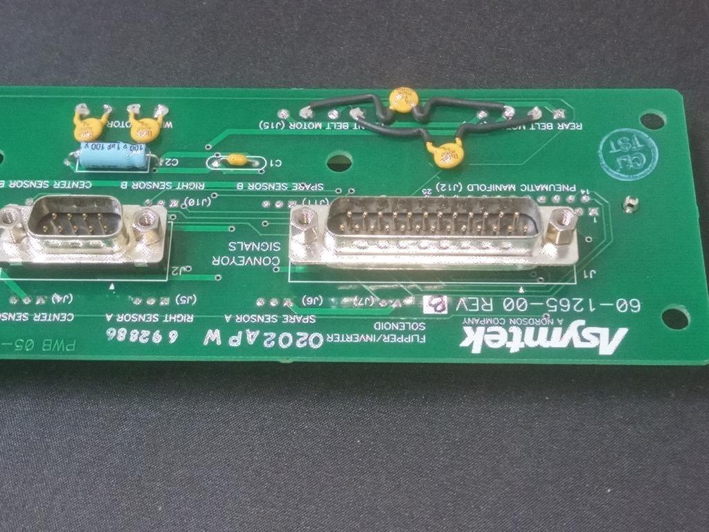 Asymtek / Nordson 60-1265-00 Rev B assy. PWB 05-1265-00 Rev. A flipper ...