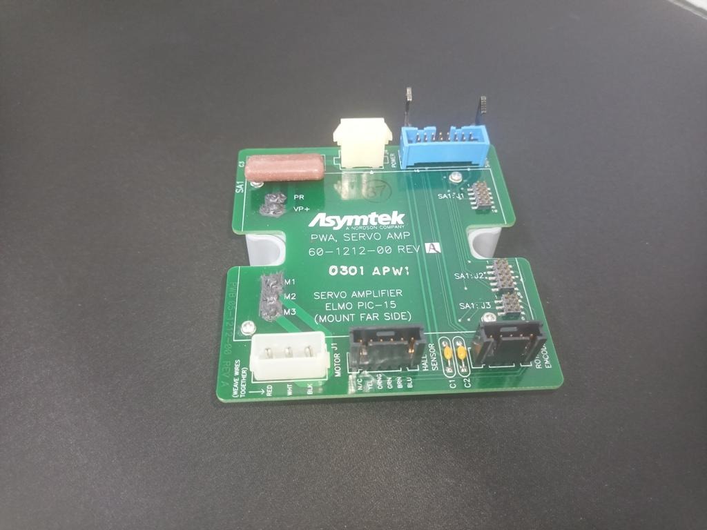 Asymtek Nordson 60-1212-00 Rev. A Servo Amplifier ELMO PIC-15 PWA Servo ...