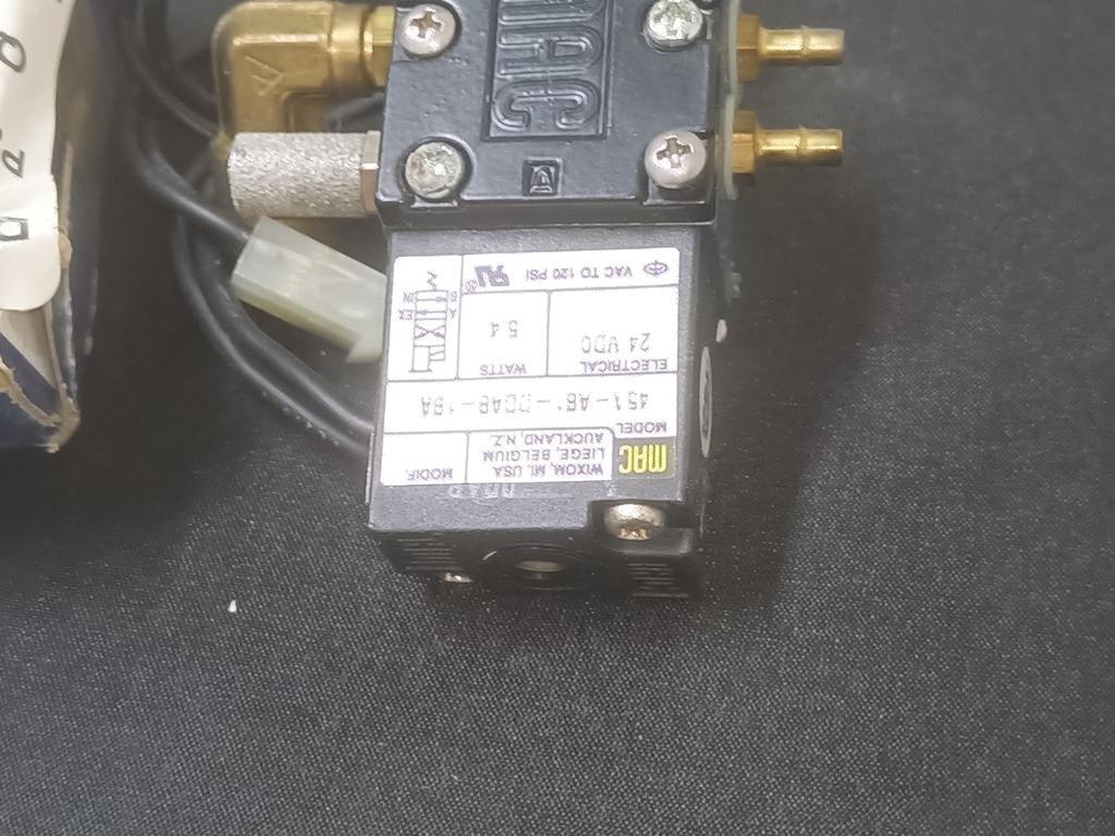 Asymtek Nordson 62-0181-00 MAC 45A-AB1-DDAB-1BA MAC Valve Inc. New ...