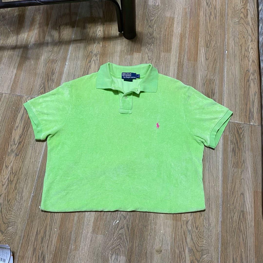 Auth polo by ralph lauren apple green polo shirt, Men's Fashion, Tops & Sets, Tshirts & Polo ...