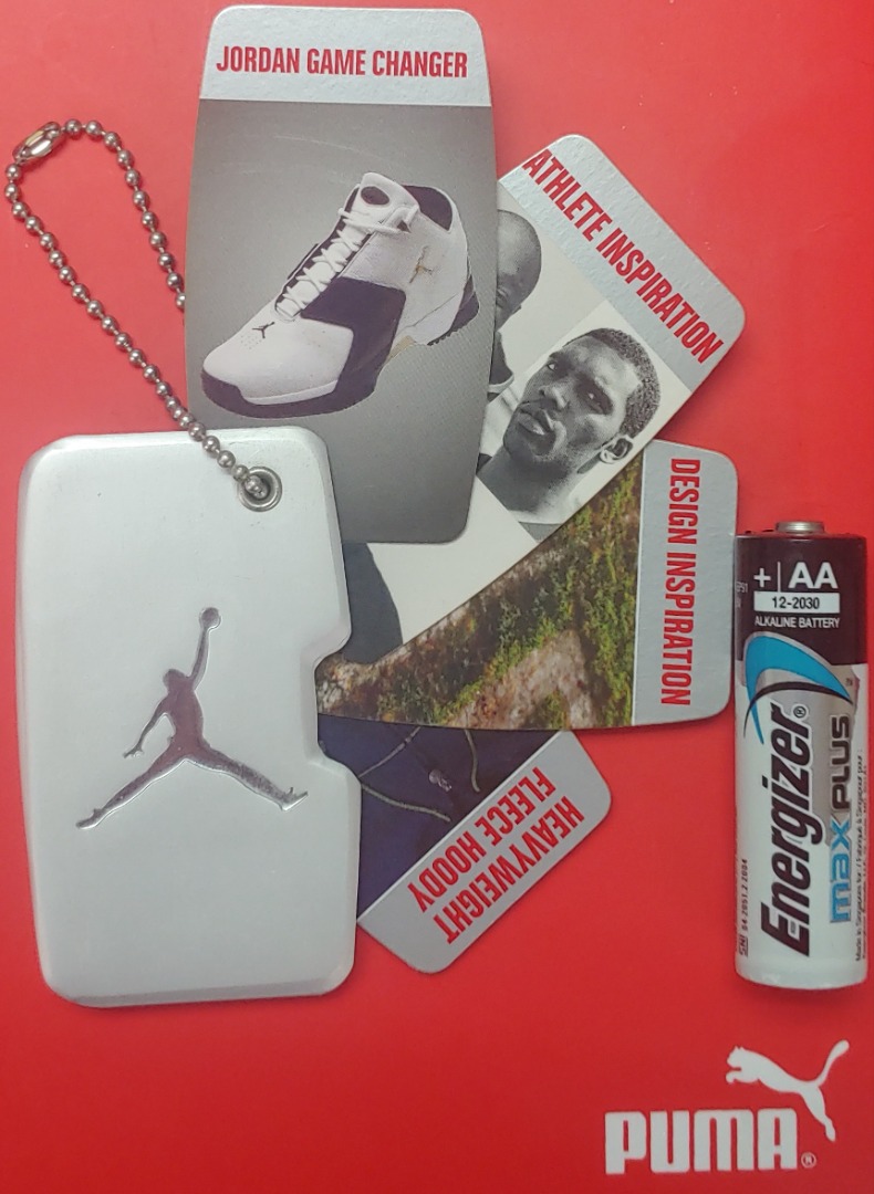 Authentic 2005 Jordan Team Game Changer Jumpman Shoe Tag (Rare ...