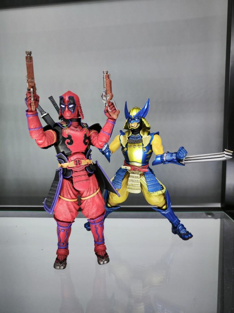 Bandai marvel samurai Deadpool & wolverine tamashii Kabukimono Muhomono ...