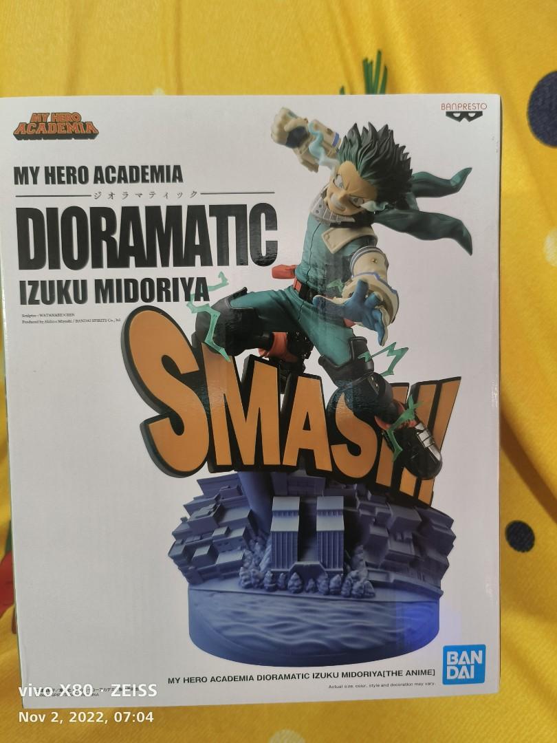 Bandai My hero academia MHA dioramatic Deku the anime misb on Carousell