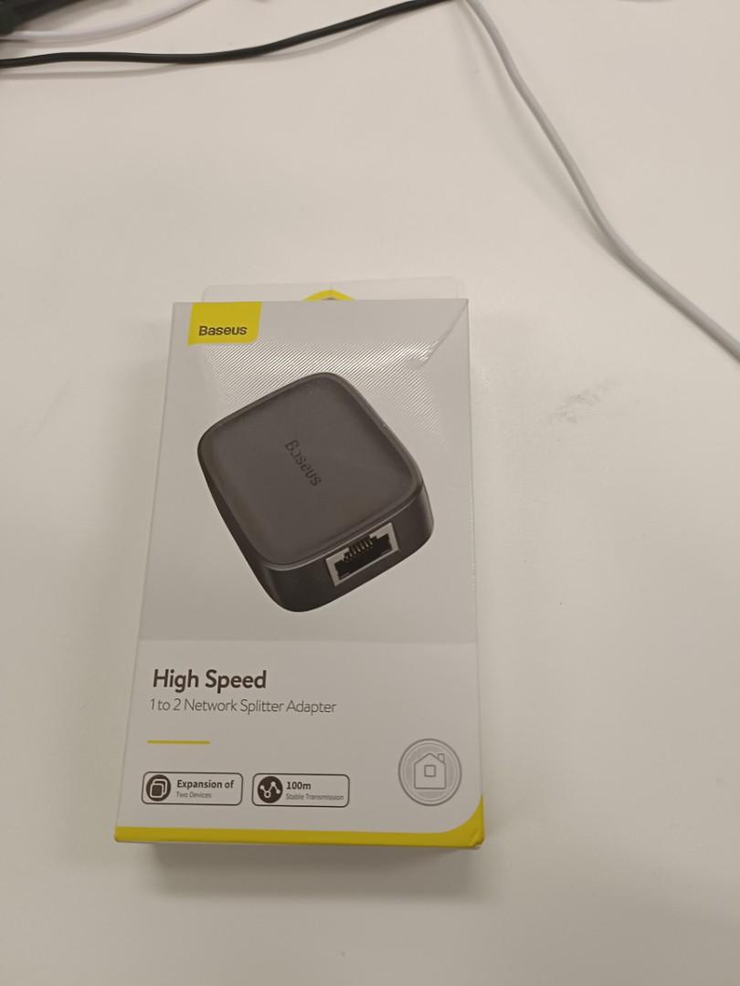 Baseus Network Splitter Adapter, Computers & Tech, Parts & Accessories ...