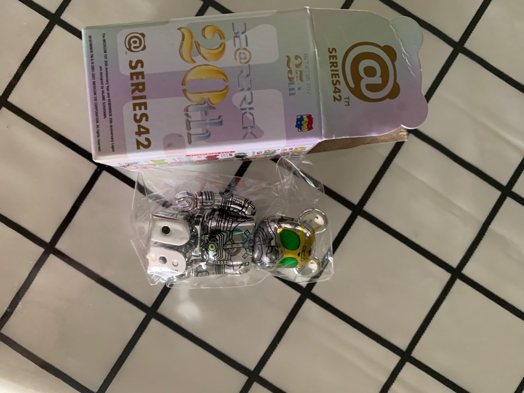 Bearbrick 100% sorayama, Hobbies & Toys, Toys & Games on Carousell