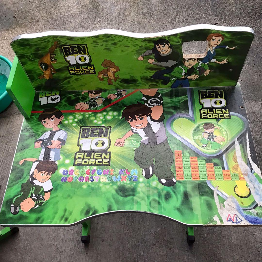 Ben10 Table Set, Babies & Kids, Baby Nursery & Kids Furniture, Kids ...