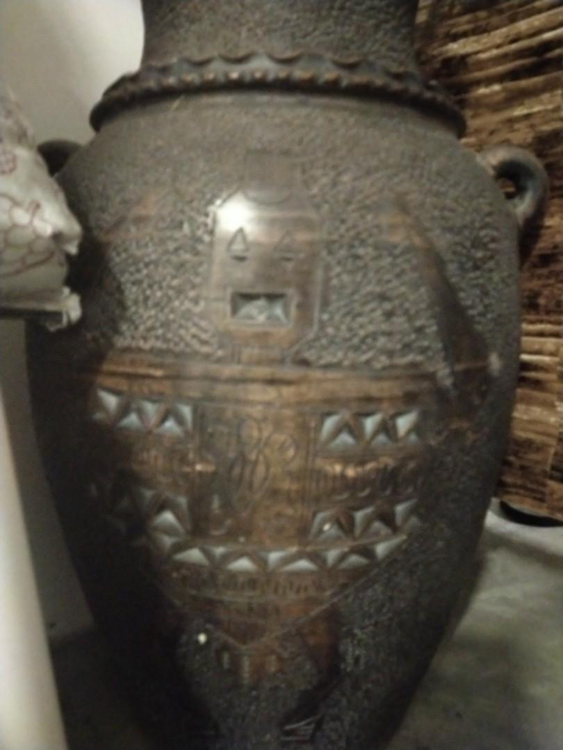 Big pottery vase, Furniture & Home Living, Home Decor, Vases ...