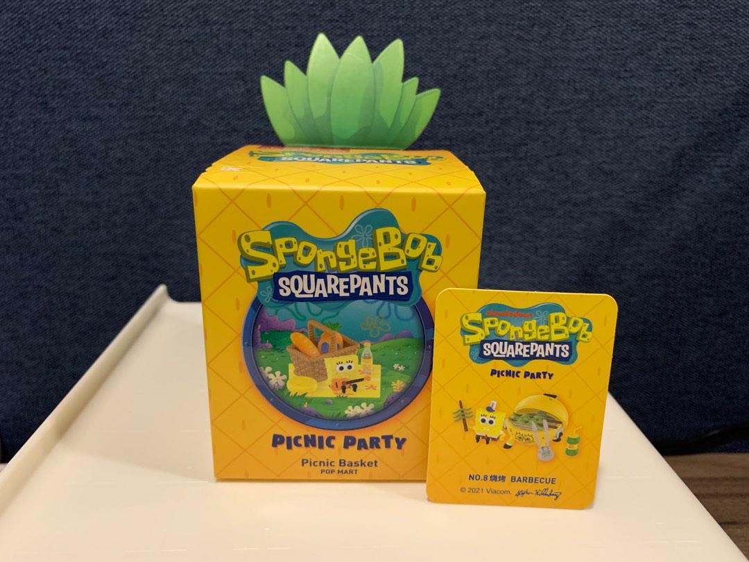 BNIF POP MART SpongeBob Picnic Party Series - Barbeque, Hobbies & Toys ...