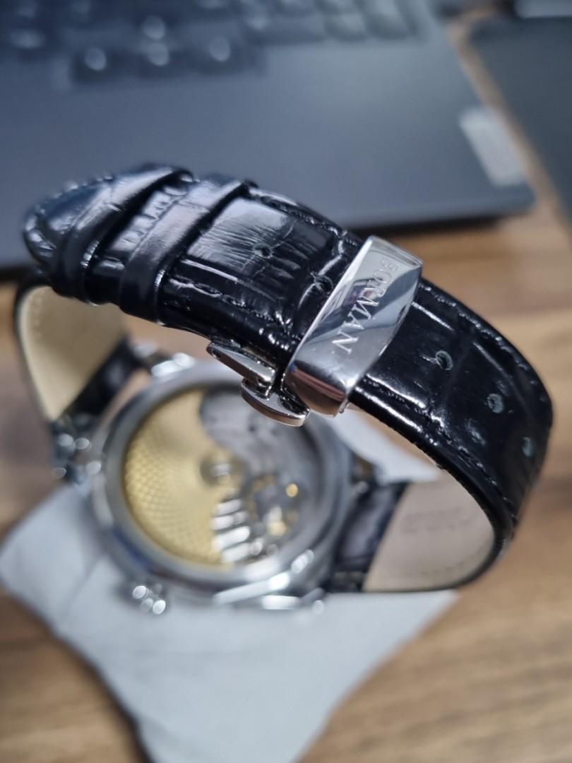 BORMAN Moonphase Mechanial Watch, Men's Fashion, Watches & Accessories ...
