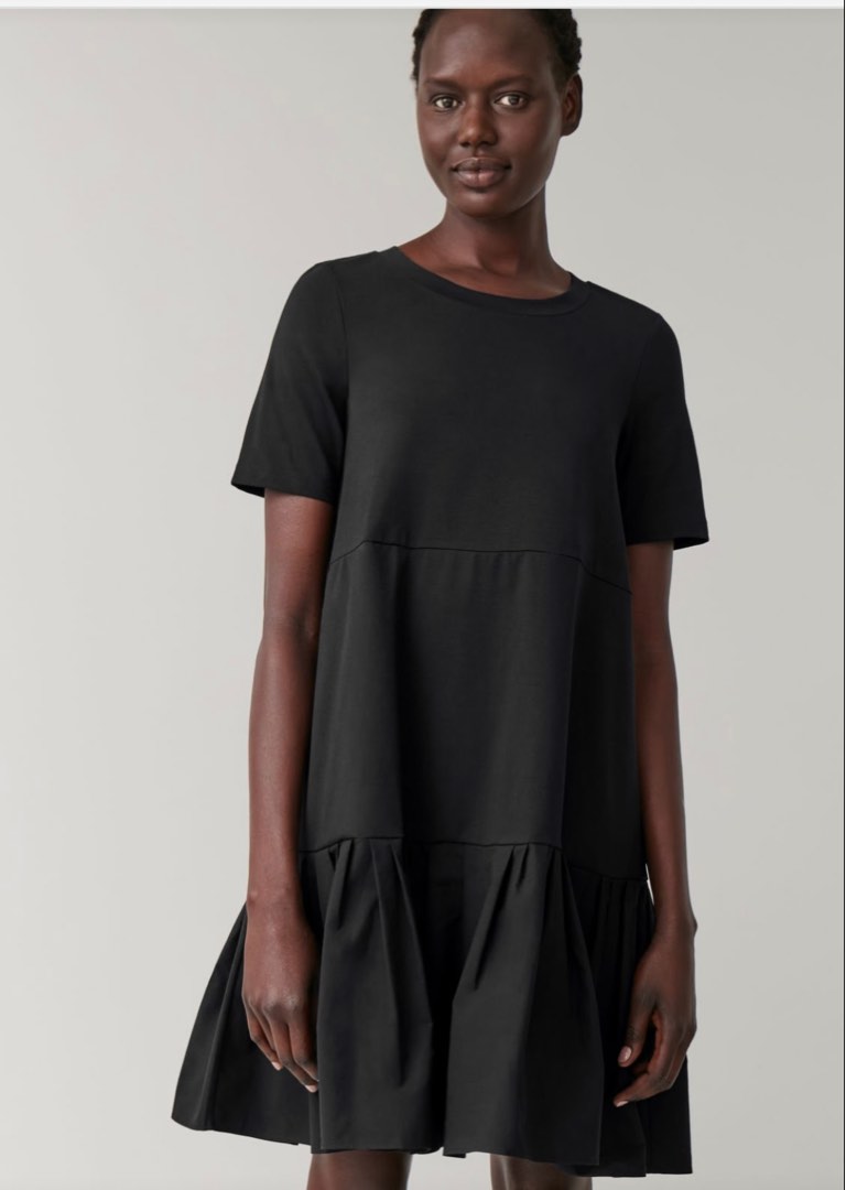 Brand new COS black dress with tag, Women's Fashion, Dresses & Sets ...
