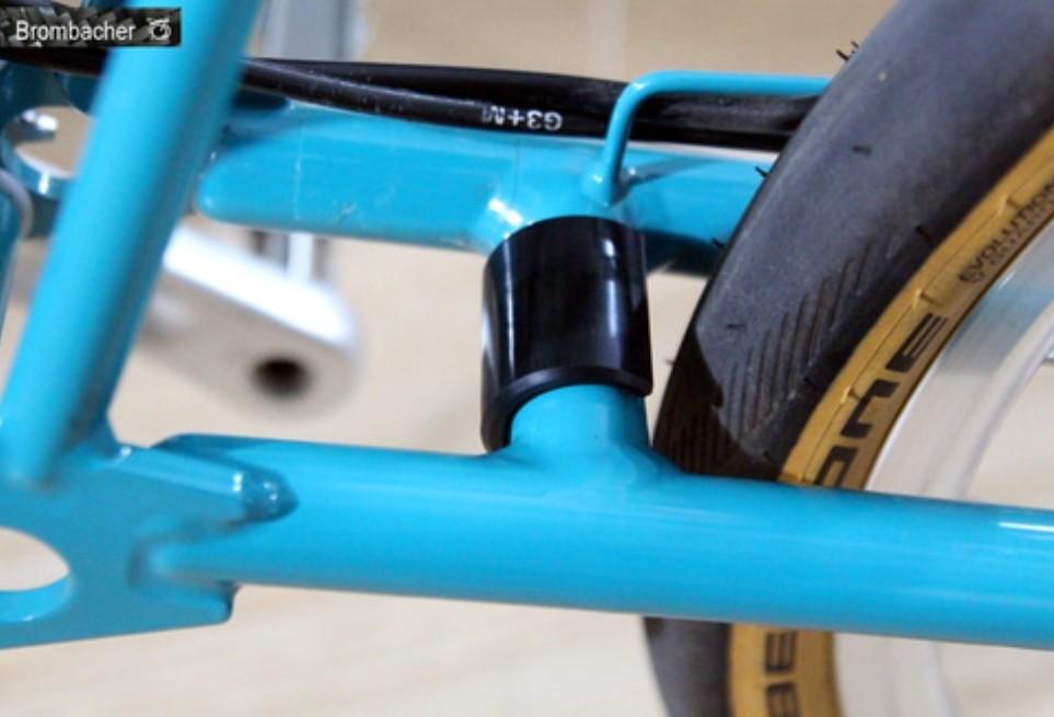 Brombacher Brompton Rear Frame Locking Clip, Sports Equipment, Bicycles ...