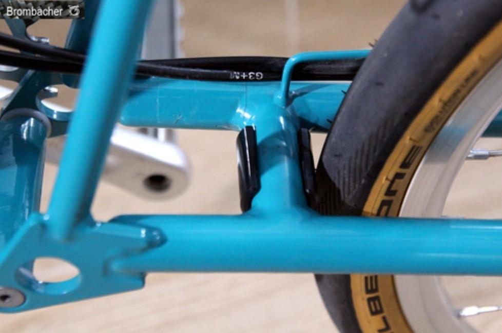 Brombacher Brompton Rear Frame Locking Clip, Sports Equipment, Bicycles ...