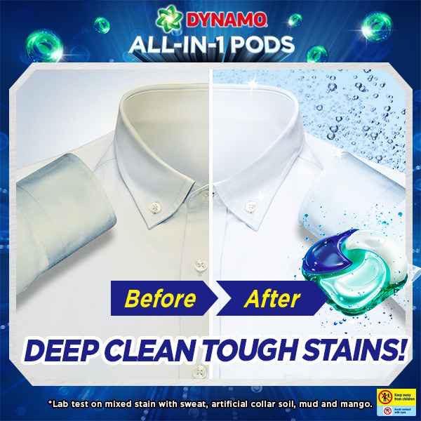 [Bundle of 4] Dynamo Perfect Clean Laundry Pods 39sx4, Furniture & Home ...