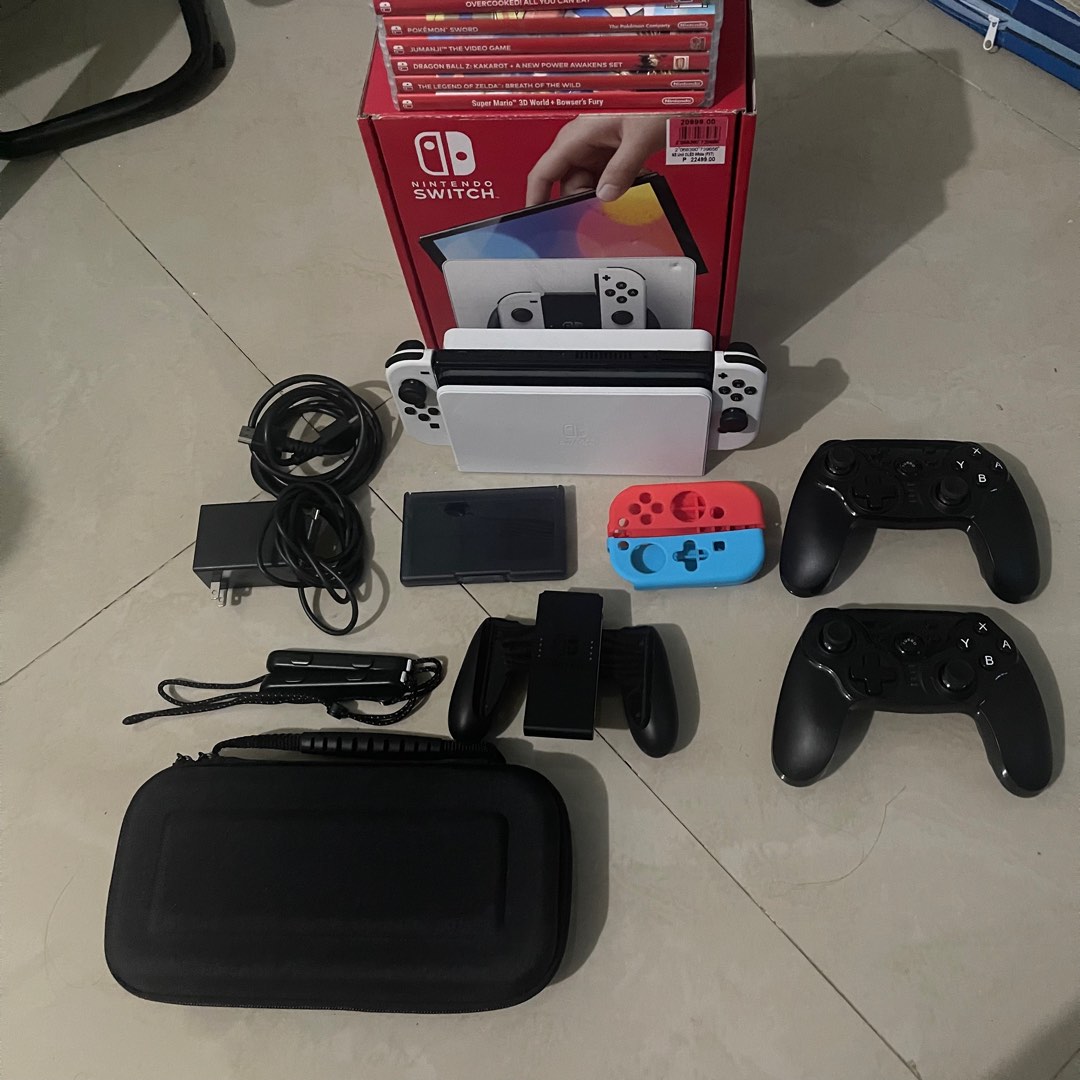 BUNDLE ONLY - Nintendo Switch OLED, Video Gaming, Video Game Consoles ...
