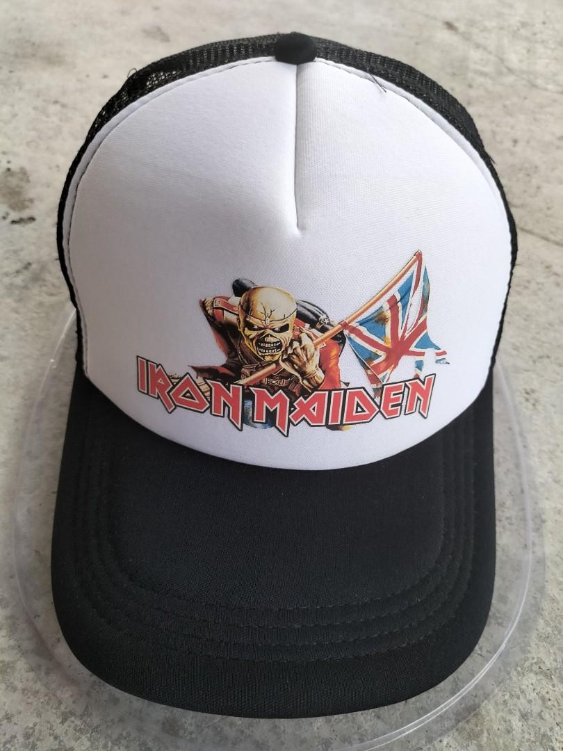 CAP IRON MAIDEN, Men's Fashion, Watches & Accessories, Cap & Hats on ...