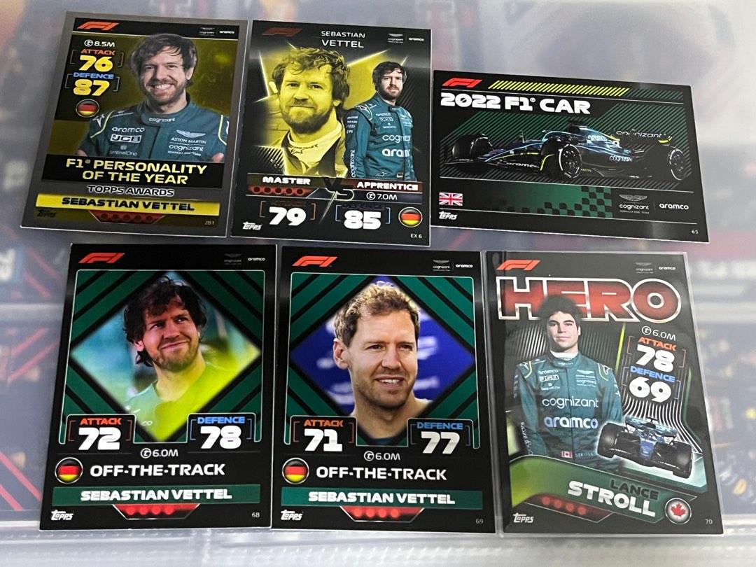 CARDS HERO CARDS OFF THE TRACK TEAM LOGO F1 CARS FORMULA ONE CARDS ...
