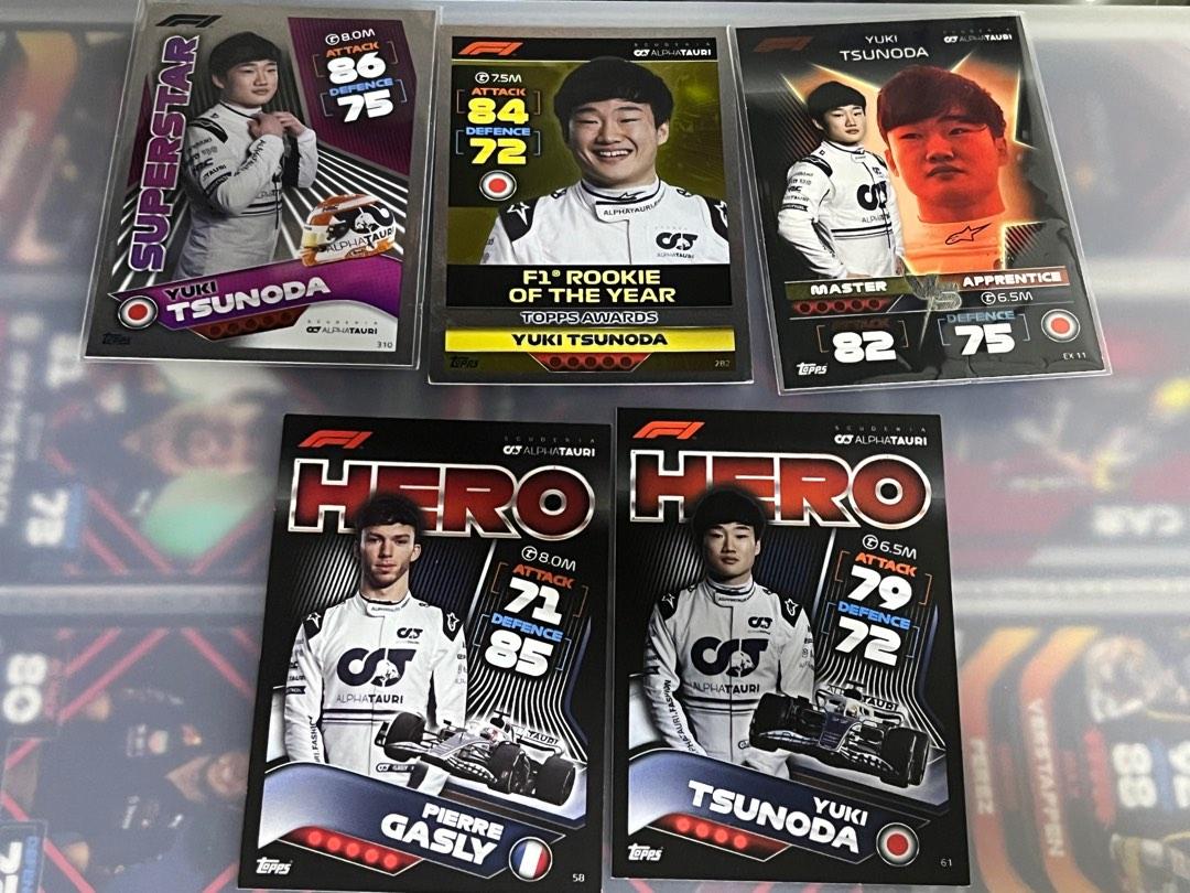 CARDS HERO CARDS OFF THE TRACK TEAM LOGO F1 CARS FORMULA ONE CARDS ...