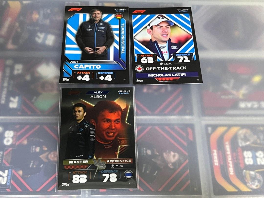 CARDS HERO CARDS OFF THE TRACK TEAM LOGO F1 CARS FORMULA ONE CARDS ...