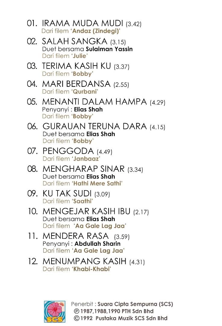 CD-R KOLEKSI Hindustani Versi Melayu Wanie SCS 1992, Hobbies & Toys ...